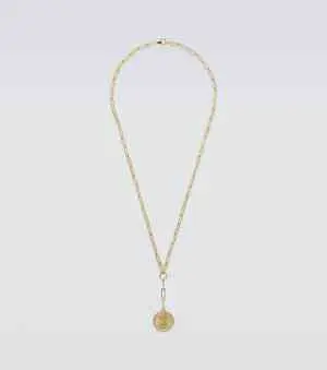 FOUNDRAE Karma Diamond Chain Necklace - Gold