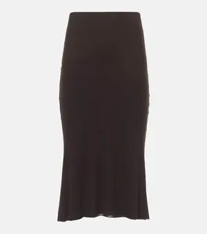 Viscose Midi Skirts