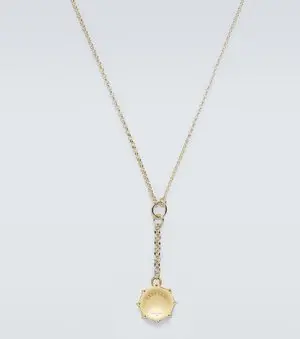 FOUNDRAE 18kt Yellow Diamond Pendant Necklace