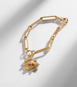 FOUNDRAE Inner Light 18kt Chain Bracelet With Diamonds