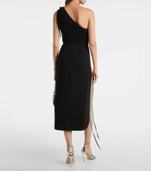 Maticevski Fringed Midi Dress