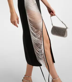 Maticevski Fringed Midi Dress