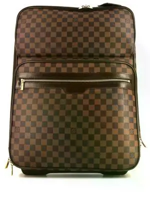 LOUIS VUITTON Damier Ebene Pégase Légère Soft Suitcase - Brown