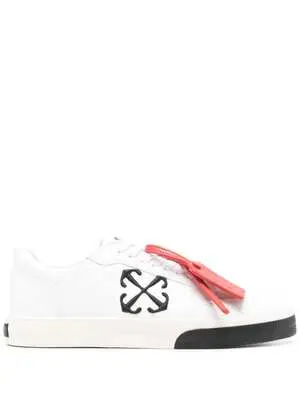 Off-White Vulcanized Low-top Sneakers - White