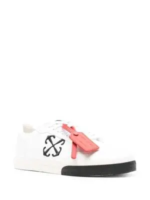 Off-White Vulcanized Low-top Sneakers - White