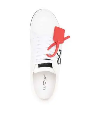 Off-White Vulcanized Low-top Sneakers - White