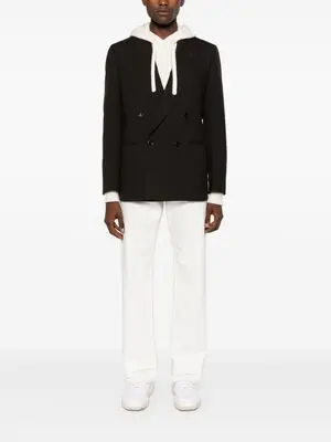 LARDINI Double-breasted Blazer - Brown