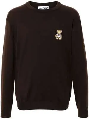 Moschino Teddy Bear Virgin Wool Jumper