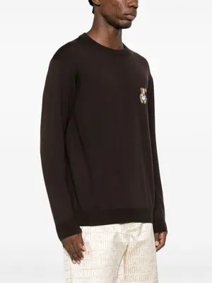 Moschino Teddy Bear Virgin Wool Jumper