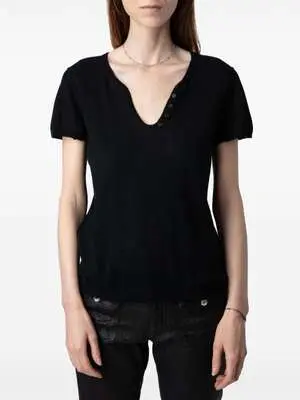 Zadig&Voltaire Celsy Cashmere Top