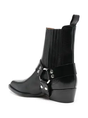 Paris Texas Helena Ankle Boots - Black
