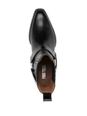 Paris Texas Helena Ankle Boots - Black