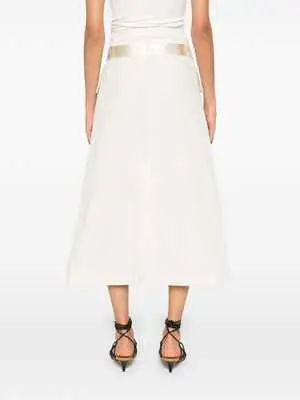 Helmut Lang Wrap Midi Skirt