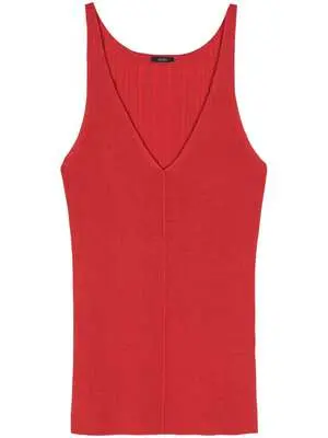 JOSEPH Satiny Tank Top - Red