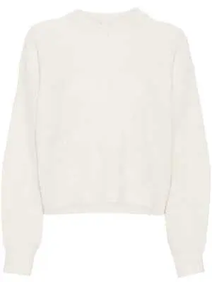 Brunello Cucinelli Sequin-embellished Knitted Jumper - Neutrals