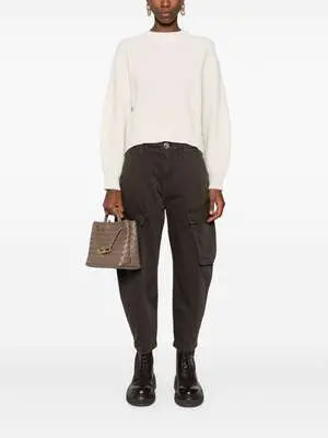 Brunello Cucinelli Sequin-embellished Knitted Jumper - Neutrals