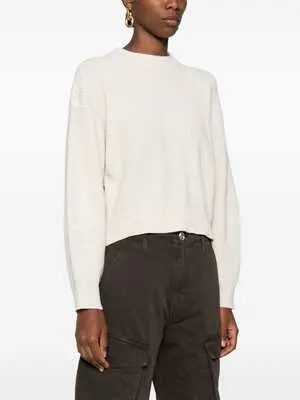Brunello Cucinelli Sequin-embellished Knitted Jumper - Neutrals