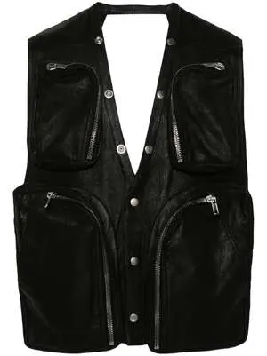 Rick Owens Studded Vests For Men
