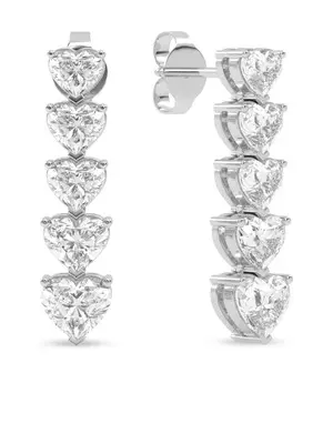 VEYNOU 14kt White Gold Diamond Drop Earrings