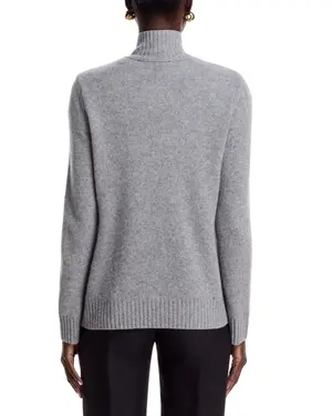 Bloomingdale'S 100% Cashmere Rib Knit Cardigan - Medium Grey