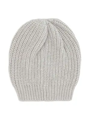 Brunello Cucinelli Ribbed Cashmere Beanie