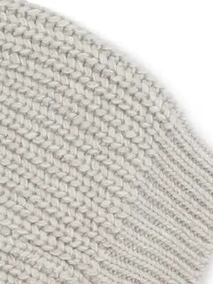 Brunello Cucinelli Ribbed Cashmere Beanie