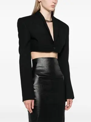 Rick Owens Tatlin Cropped Blazer