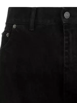 EGONLAB Frayed Hem Denim Shorts
