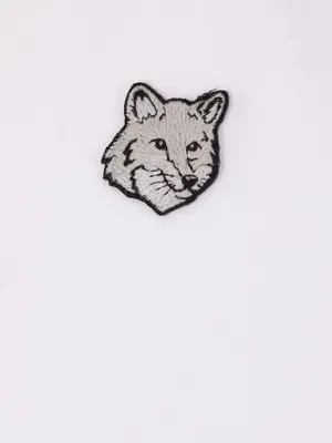 Maison Kitsuné Contour Fox Head Shirt - White