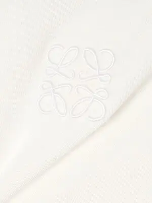 Loewe Embroidered Modal-blend T-shirt
