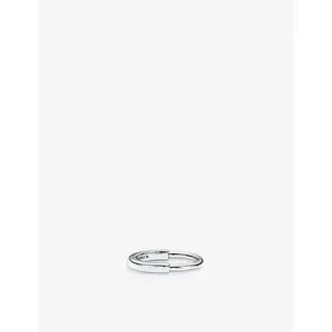Tiffany & Co. Lock 18ct White-gold Ring - White Gold