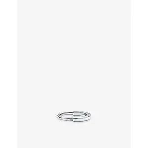 Tiffany & Co. Lock 18ct White-gold Ring