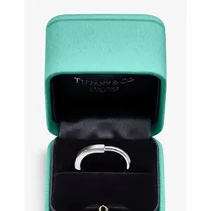 Tiffany & Co. Lock 18ct White-gold Ring