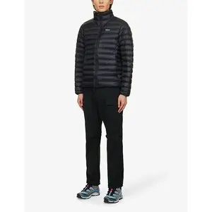 Patagonia Funnel-neck Hooded Shell-down Jacket - Black