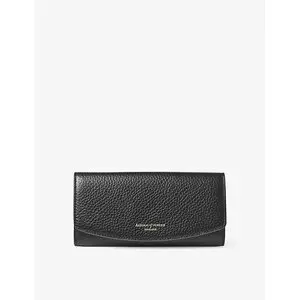 ASPINAL OF LONDON Essential Foiled-branding Pebbled-leather Purse