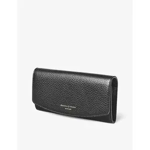 ASPINAL OF LONDON Essential Foiled-branding Pebbled-leather Purse
