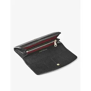 ASPINAL OF LONDON Essential Foiled-branding Pebbled-leather Purse
