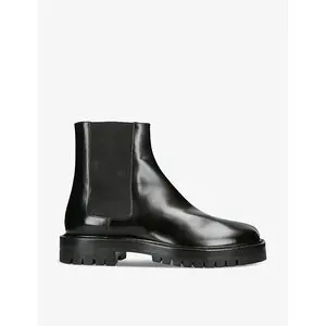 MAISON MARGIELA Tabi Split-toe Leather Chelsea Boots