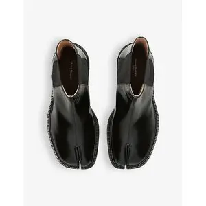 MAISON MARGIELA Tabi Split-toe Leather Chelsea Boots