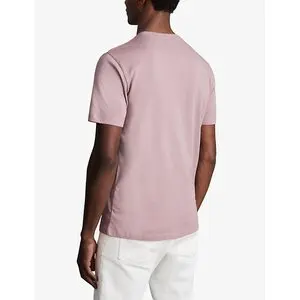 REISS Bless Crewneck Cotton-jersey T-shirt