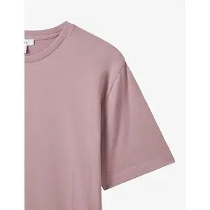 REISS Bless Crewneck Cotton-jersey T-shirt