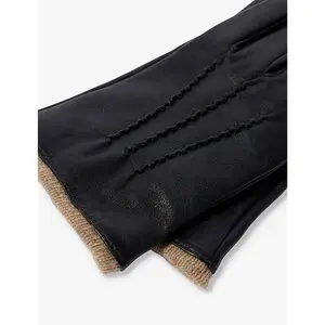 DENTS Lorraine Leather Gloves - Black