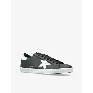 GOLDEN GOOSE Superstar Star-appliqué Leather Low-top Trainers