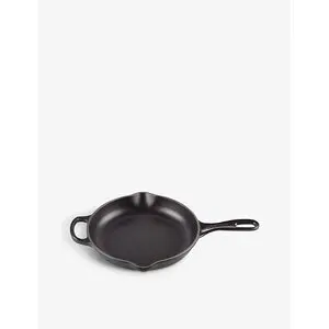 LE CREUSET Signature Round Cast-iron Skillet 23cm 23cm Satin Black