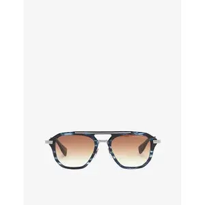 Dita Terracraft Aviator Sunglasses - Blue