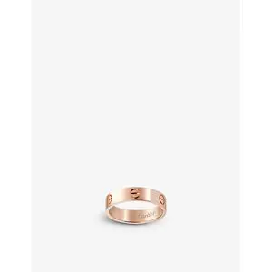 CARTIER Love 18ct Rose Gold Ring - One-color