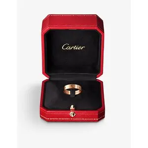 Cartier Love 18ct Rose Gold Ring - One-color