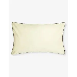 HAY Outline Contrast-trim Cotton Pillowcase 75cm X 50cm