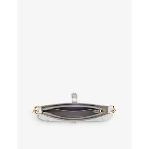 BVLGARI Serpenti Baia Small Shoulder Bag - Silver