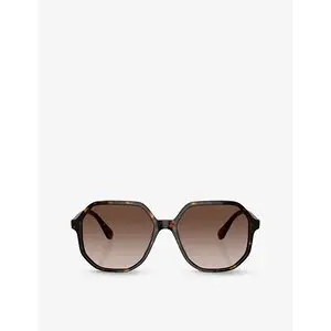 SWAROVSKI Sk6003 Irregular Sunglasses - Brown
